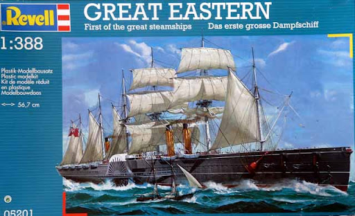 Revell Great Eastern 1/388 Scale - Work in Progress - Maritime ...