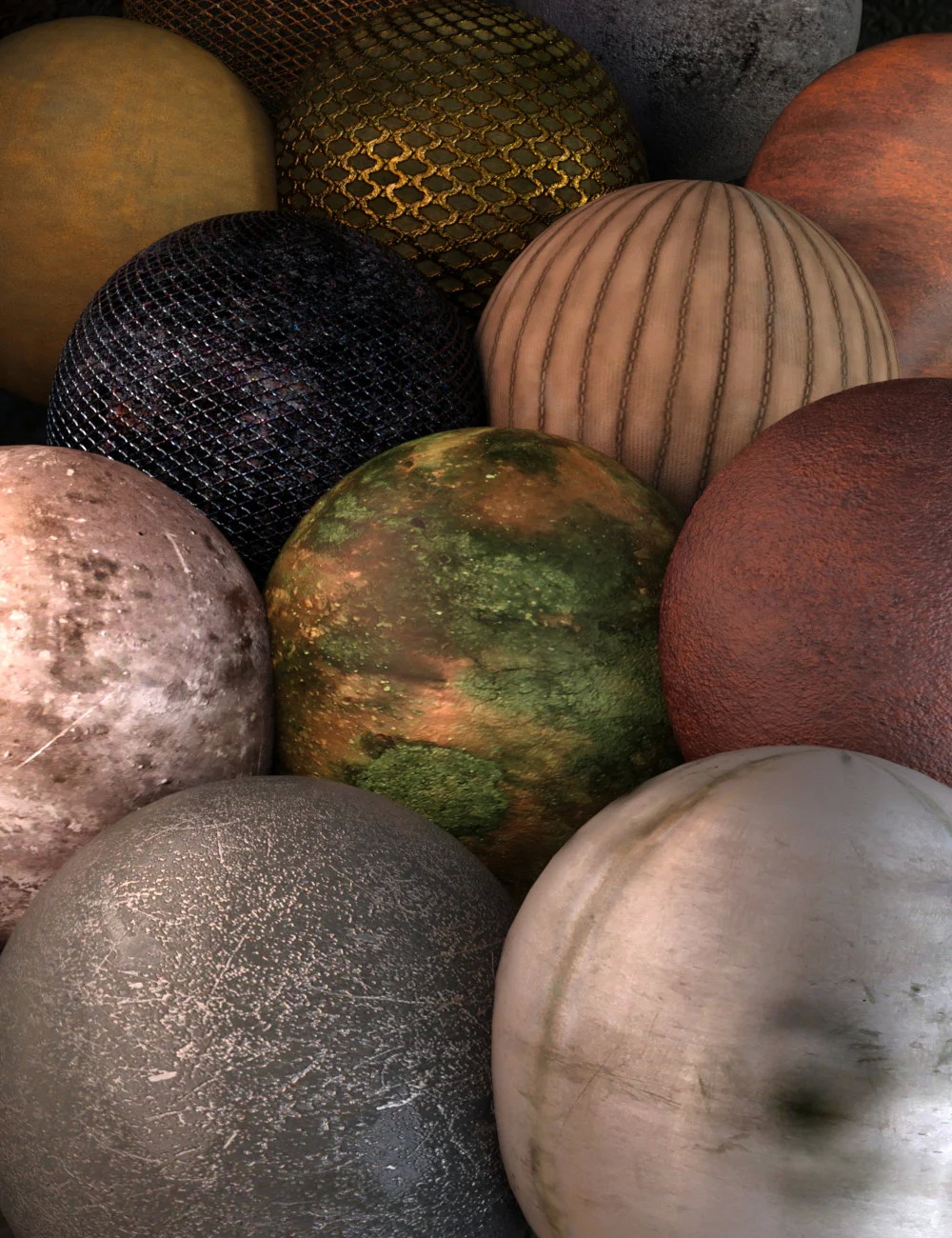 (FILLED 2022-08-22) FSL Worn And Corroded Armor Shader Presets Iray ...