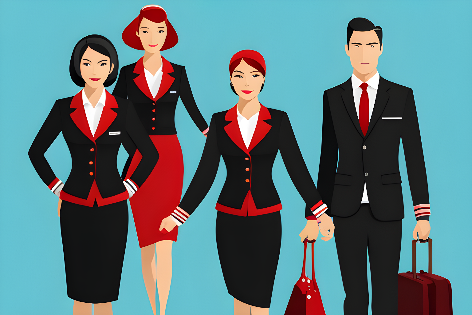 cabin crew — Postimages