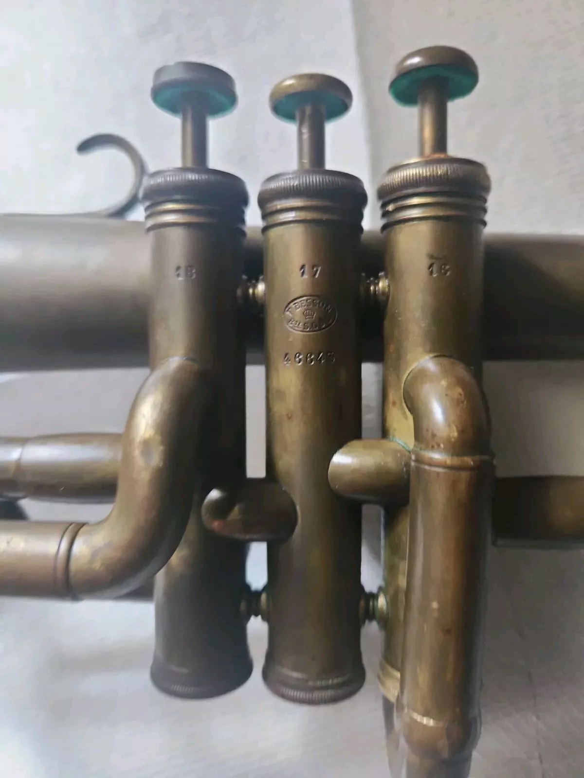 Besson Paris Flugelhorn sn 46645 3 — Postimages
