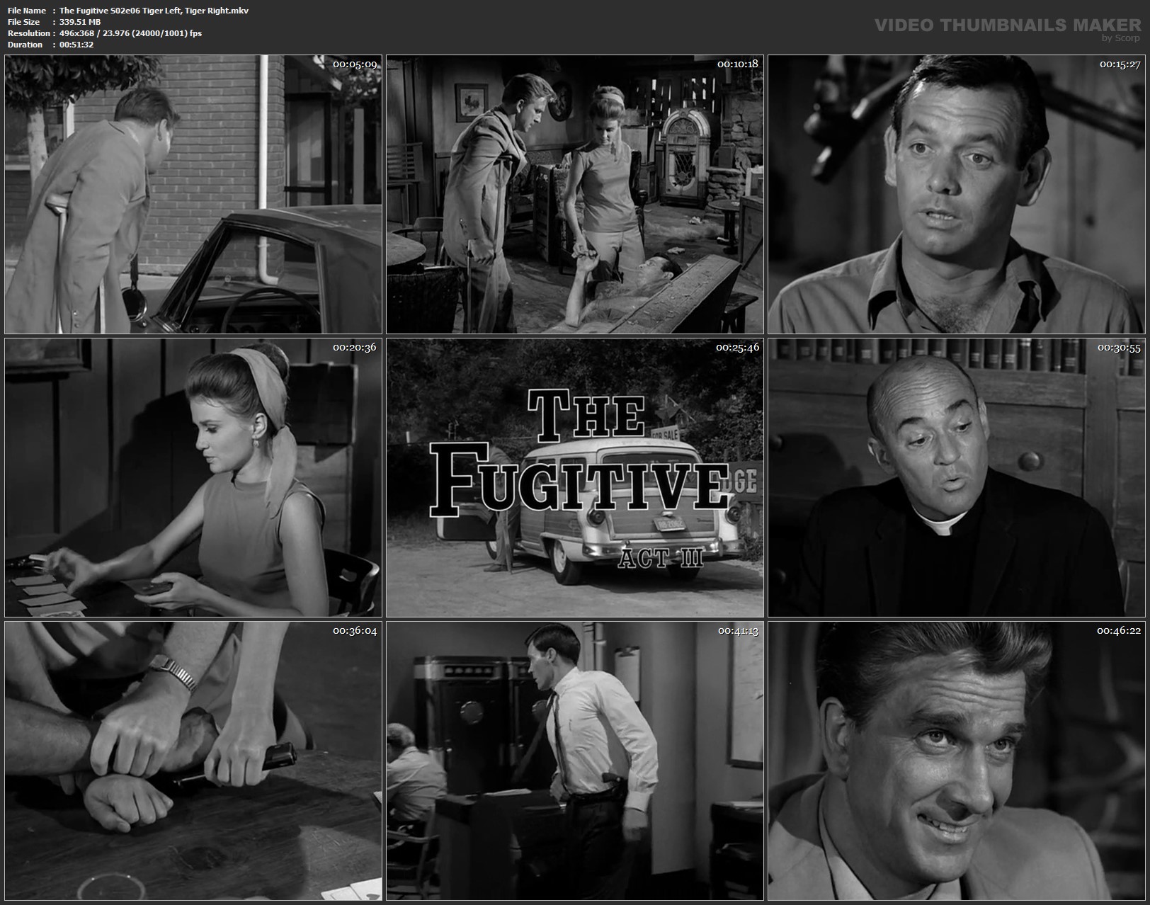 The Fugitive S02e06 Tiger Left Tiger Right mkv — Postimages