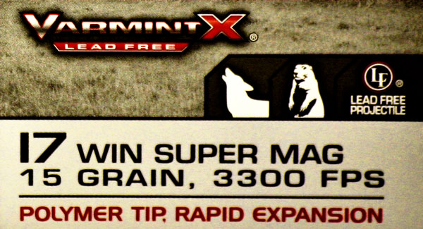 WINCHESTER WSM 17 Win Super Mag Varmint-X Super Fast 3300 fps 15 Grain ...