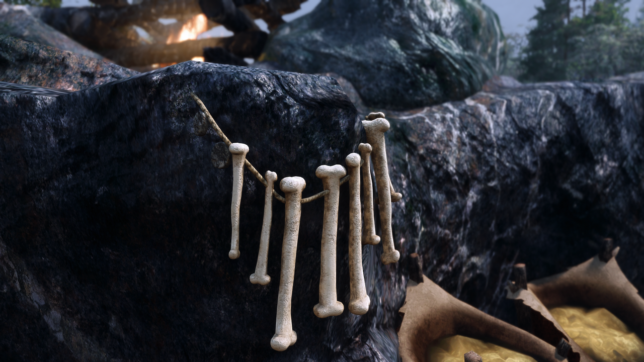 HFs - Spit and Hanging Bones at Skyrim Special Edition Nexus - Mods and ...