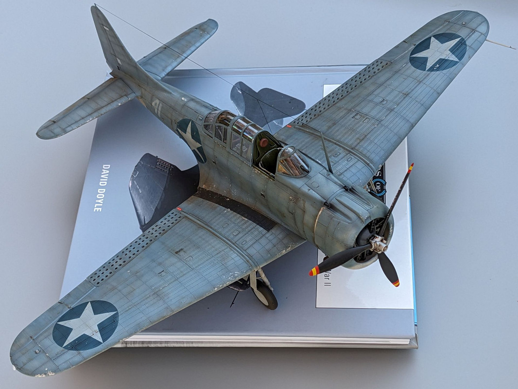 VMSB-233 SBD-3 Dauntless at Guadalcanal - Ready for Inspection - Large ...