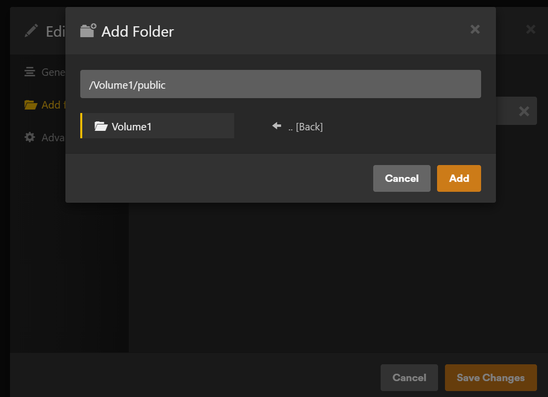TNAS Plex Add Folder view — Postimages