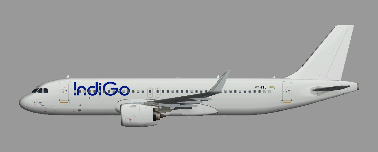 Airbus A320neo Indigo VT-ITF + VT-ITL ‘Albino’ – Azure AI