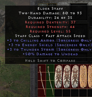 Memory Base 3/3/3 Best Staff On D2r Perfect - Topic - d2jsp