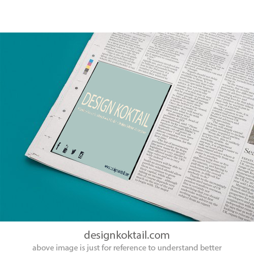 Newspaper Ad Design - Design Koktail