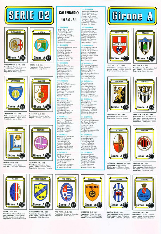 Calciatori 1980 1981 Panini 64 — Postimages