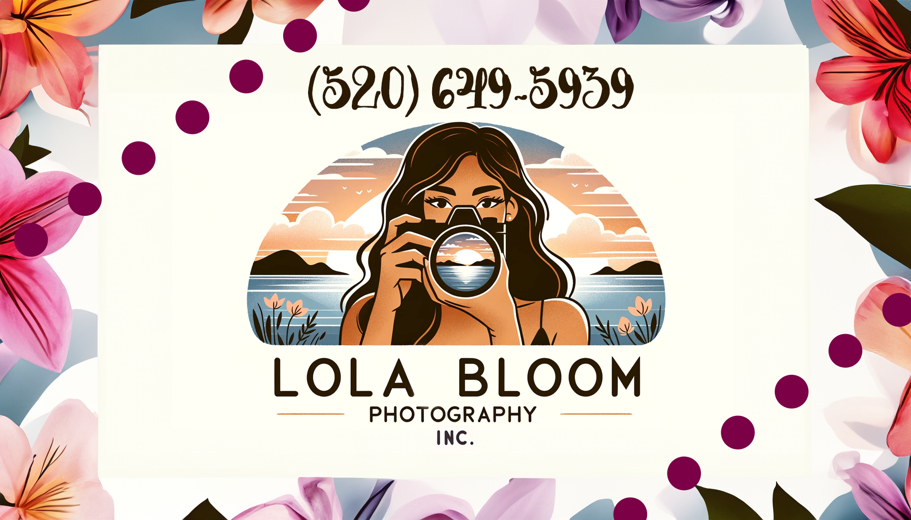 Lola Bloom Photography Business Card new — Postimages