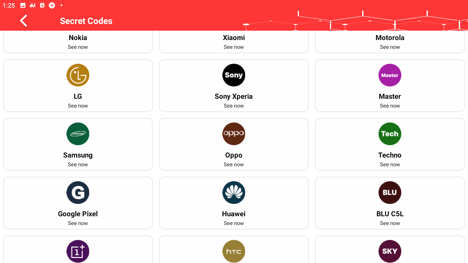 5 Devices Codes — Postimages