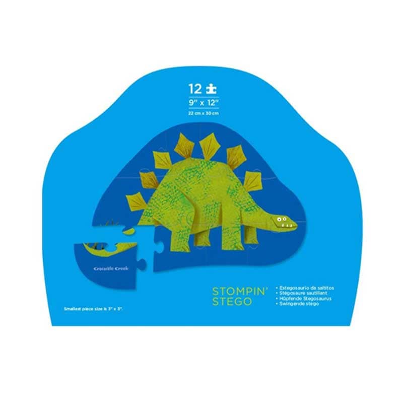 7855 12 PC MINI PUZZLE STOMPIN STEGO — Postimages