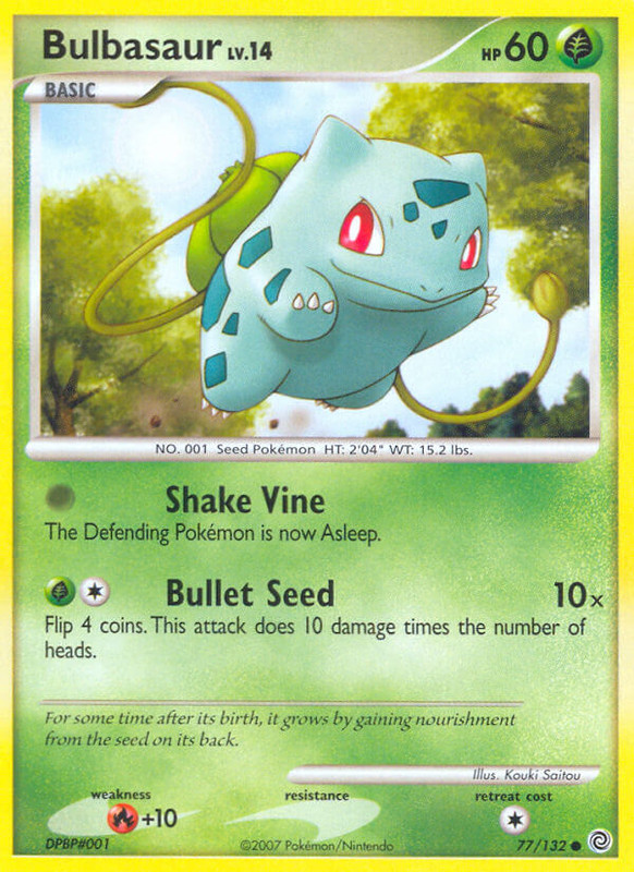 bulbasaur secret wonders sw 77 — Postimages