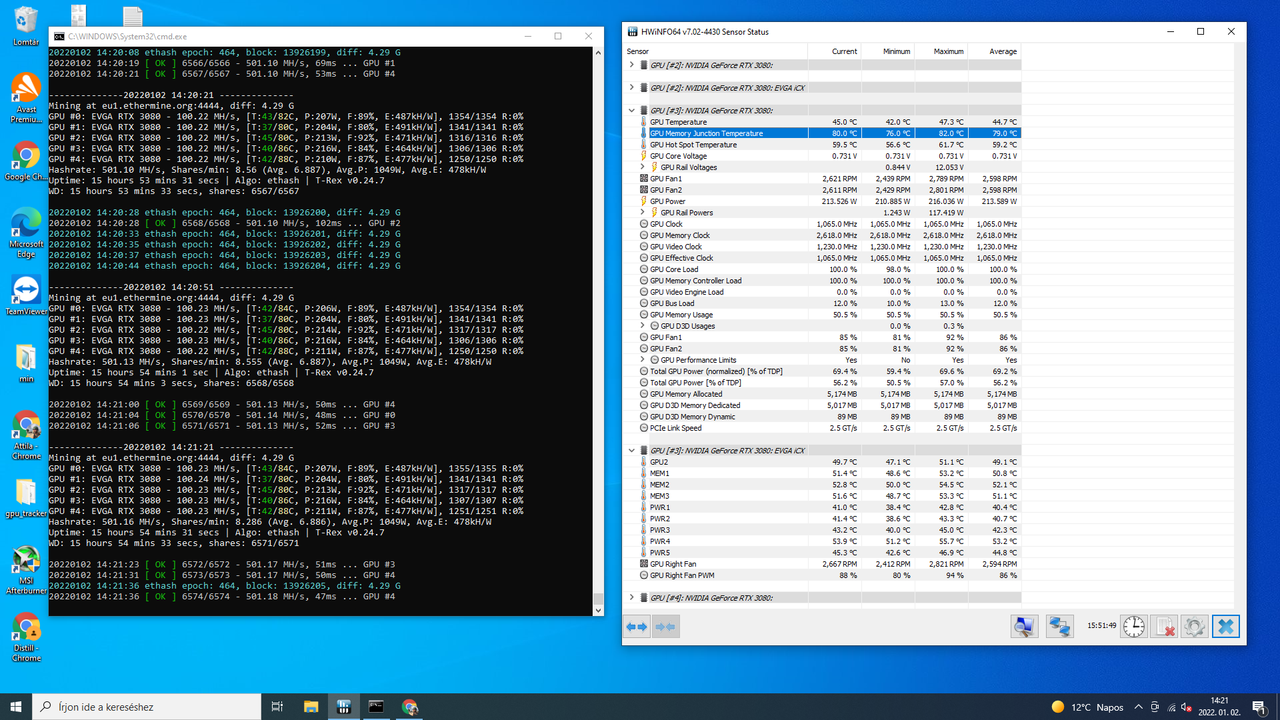Kritical Thermal Pad Results - EVGA 3080ti XC3 Ultra Gaming : r/nvidia