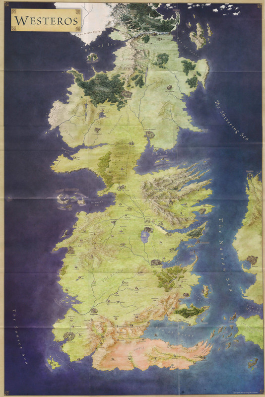 [Spoilers Extended] Maps of The Lands of Planetos : asoiaf