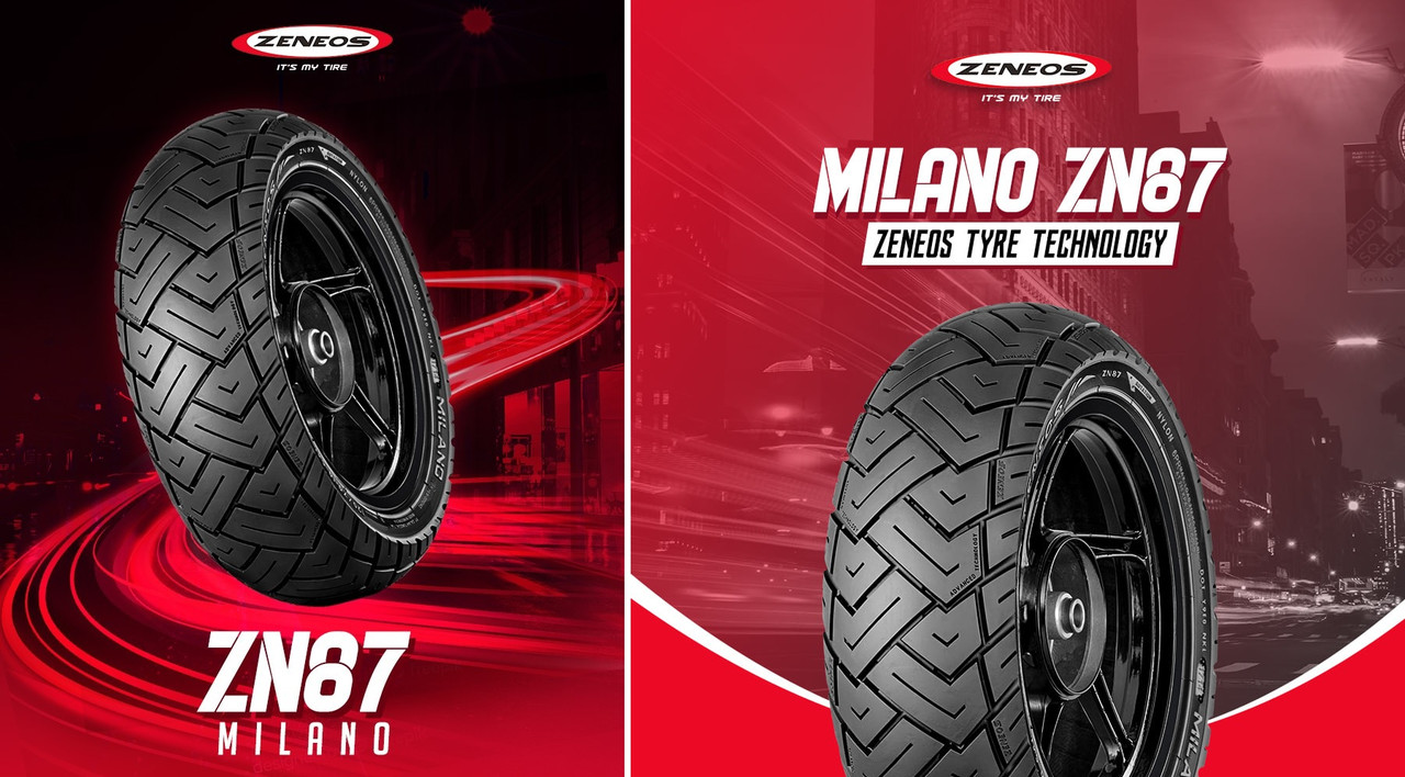 Promo Ban Belakang Motor NMAX // ZENEOS ZN87 MILANO 150/70 Ring 13 ...