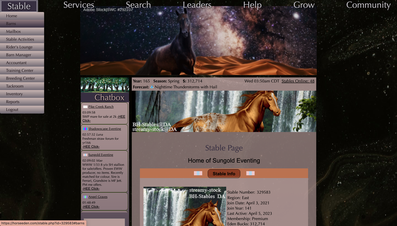 Jumping Palette Stable — Postimages