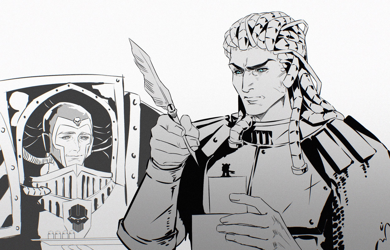 【Fanart】gift - Chapter 2 - MagicDuck - Warhammer 40.000 [Archive of Our ...