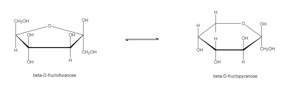 Fructose in its $\beta$-d-pyranose form accounts for the pow | Quizlet