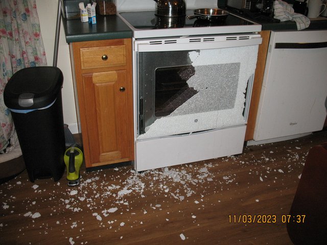 New to us--exploding glass on a stove. - Everything Else - Bass Fishing ...