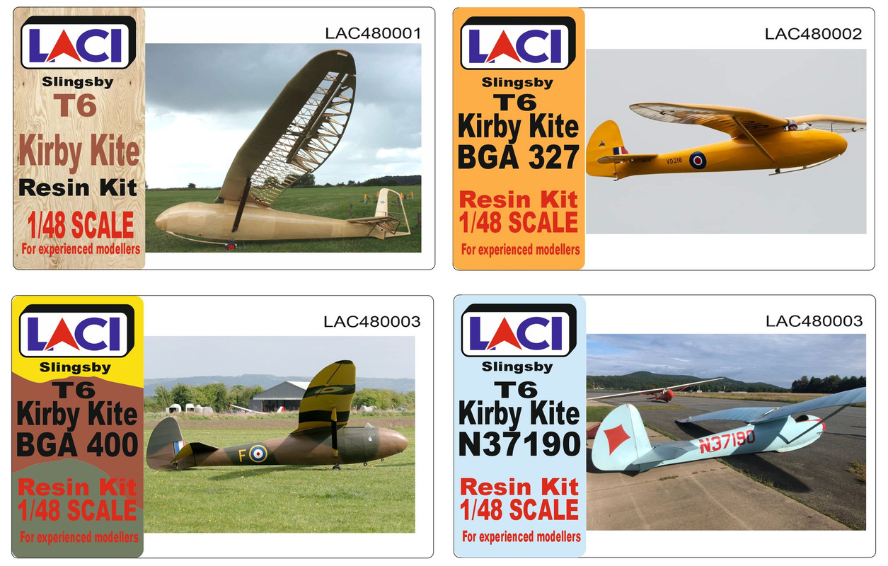1/48 & 1/72 - Slingsby T6 Kirby Kite 3D printed kit by LACI ltd ...