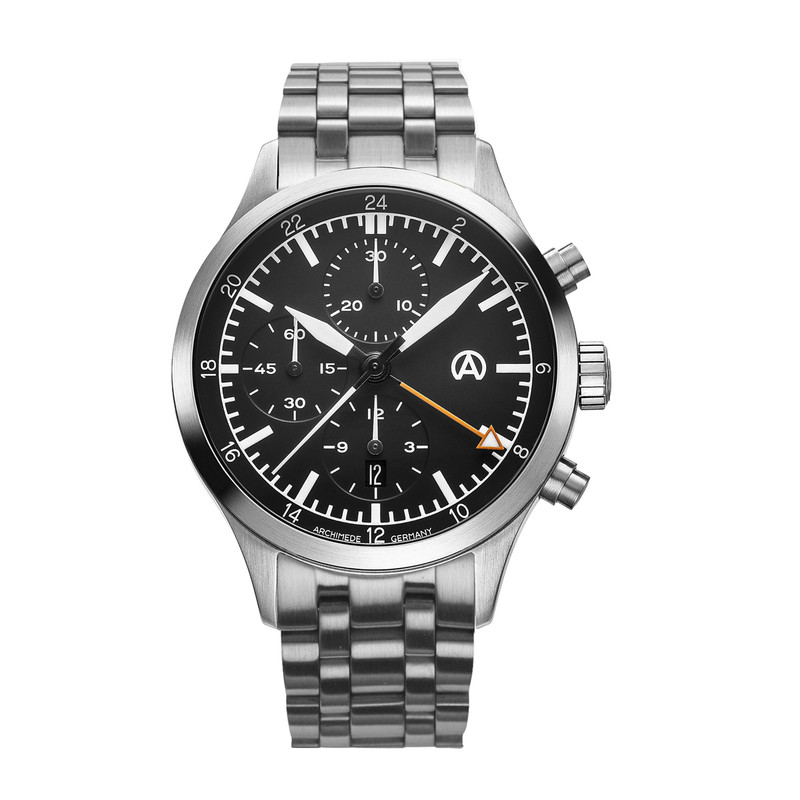 NEW: ARCHIMEDE GMT Chronograph 100 Years Ickler Anniversary Limited ...