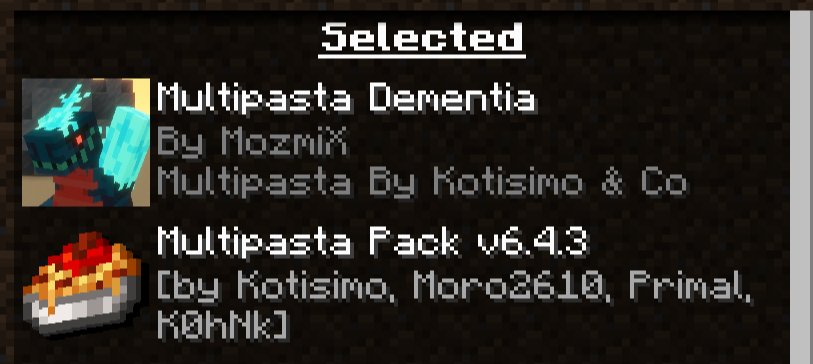 Multipasta: Dementia (a fan-made addon for Multipasta) Minecraft ...