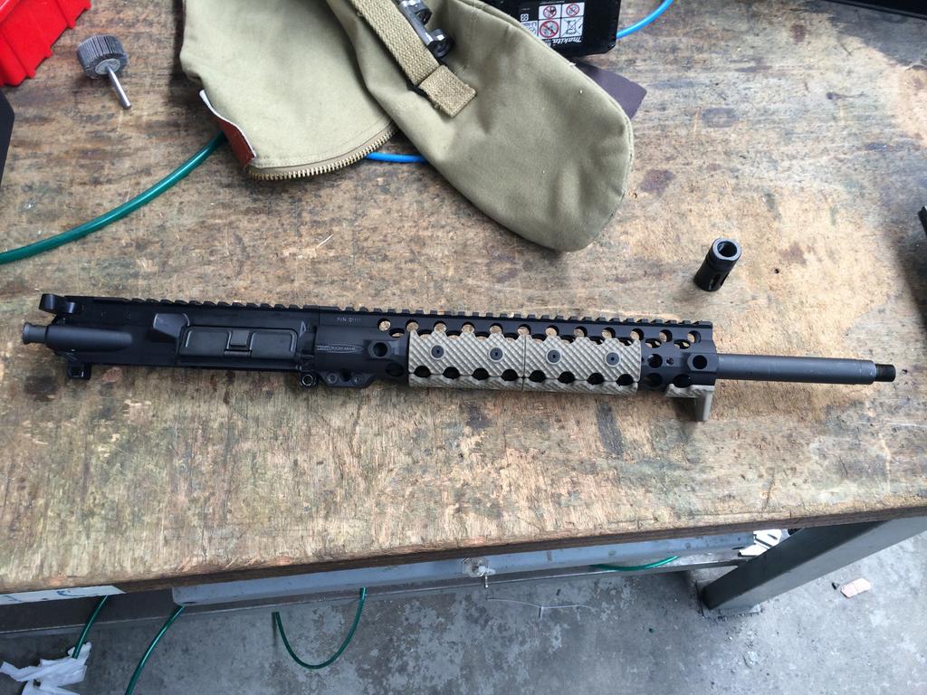 Which lightweight rail to go over a shaved FSB? > Rifles, Uppers ...
