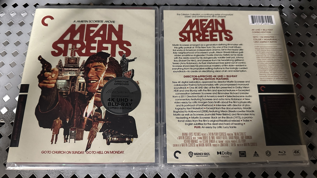Mean Streets 4K UHD (1973) - Page 19 - Blu-ray Forum