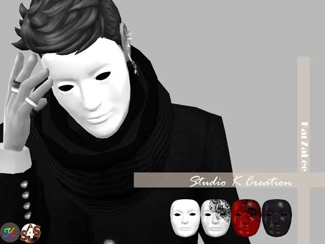 Mod The Sims - WCIF Face mask that covers the whole face?