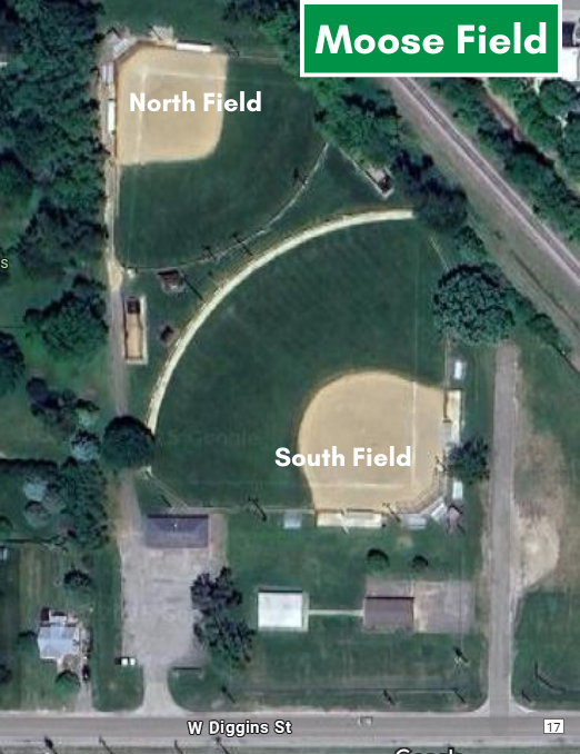 Facility: Moose Athletic Field Baseball - South