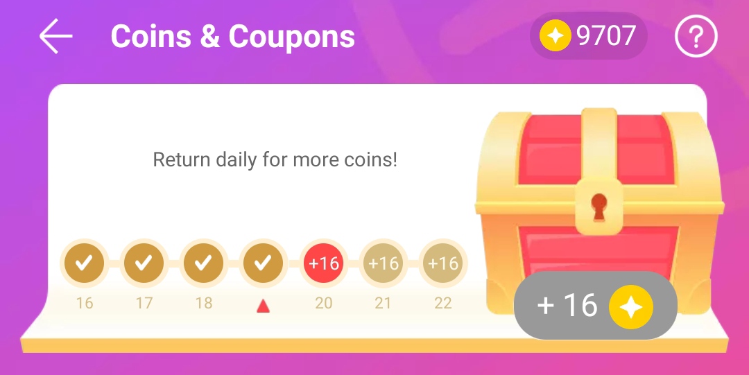 Em i the only one who still collect daily COINS hopping for the best to ...