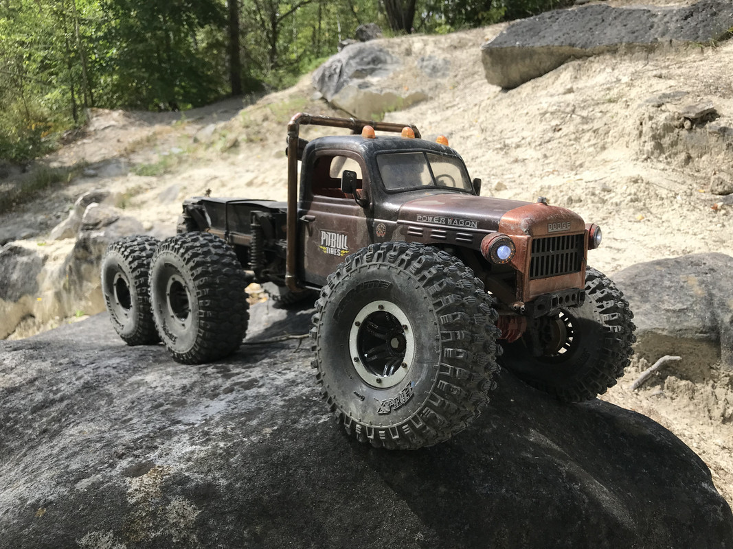 TRX6 Aureli1 - Mode Hot Rod Truck 6X6 / 6x6 Rat Rod TRAXXAS TRX-6 TRX6