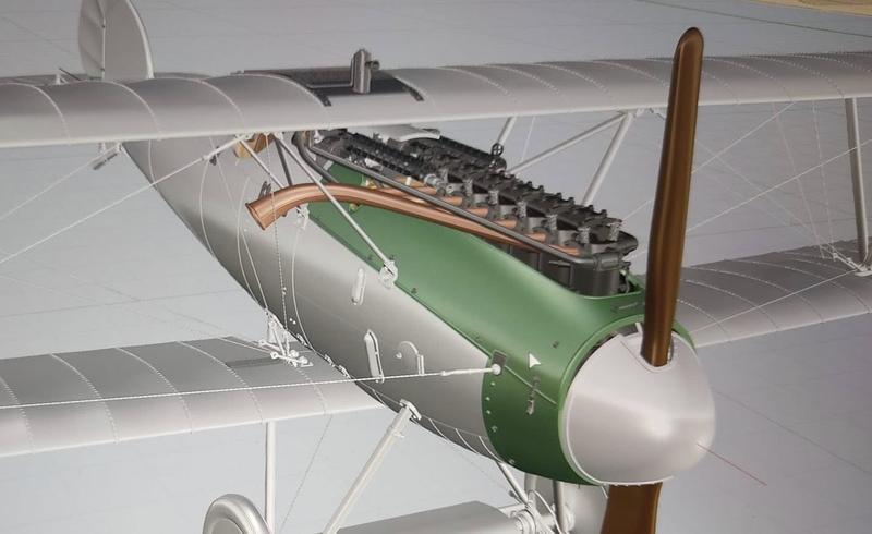 1/32 - Albatros D.V 3D printed kit by Gothaforce - 3D render - The Rumourmonger - Britmodeller.com