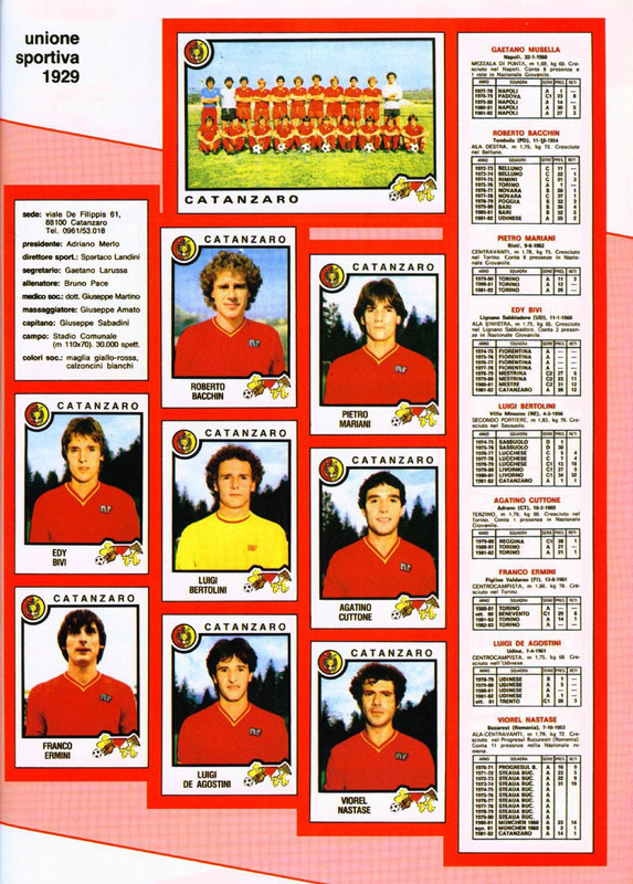 Calciatori 1982 1983 Panini 11 — Postimages
