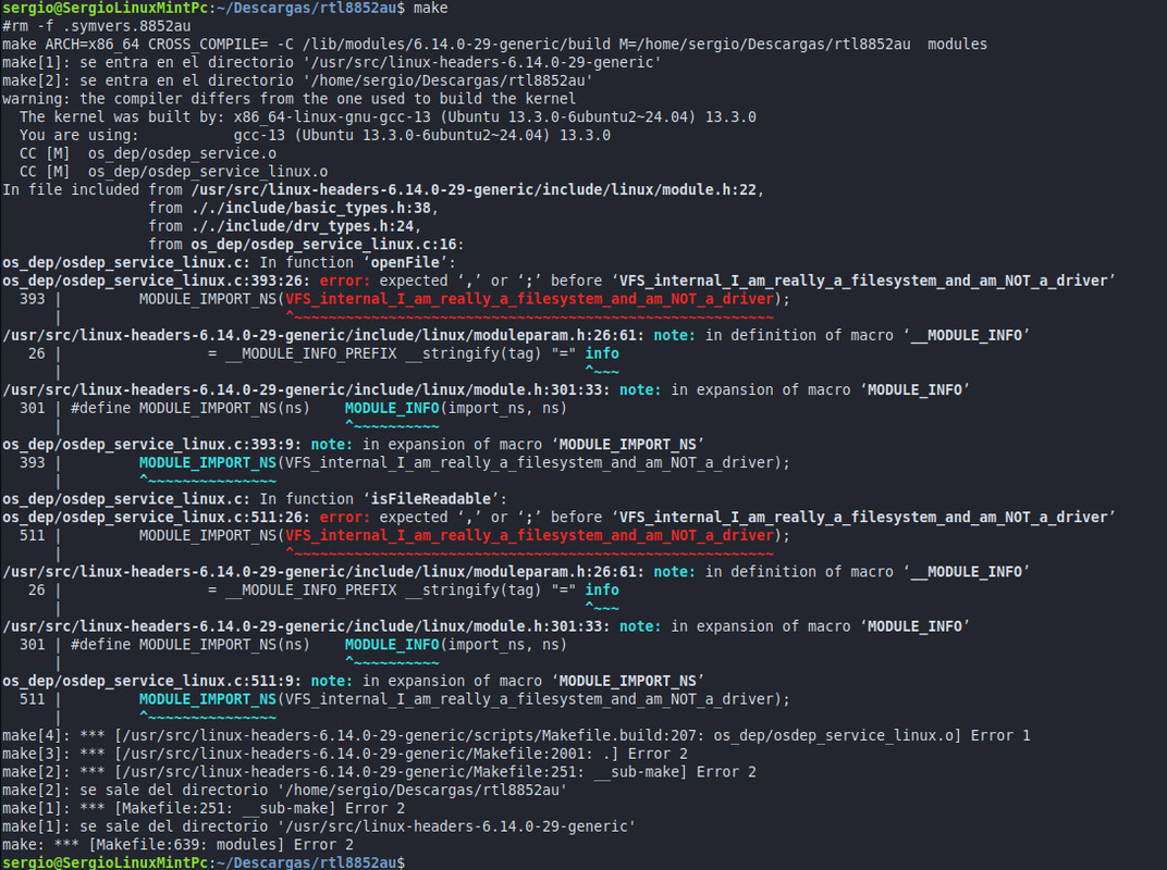 [SOLVED] TP-Link Archer TX20UH (AX1800) driver issue on Linux Mint 22.2 ...