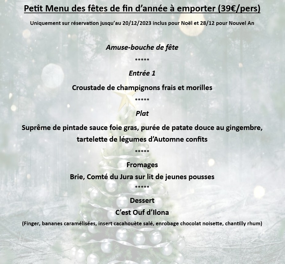 2023 Petit Menu — Postimages