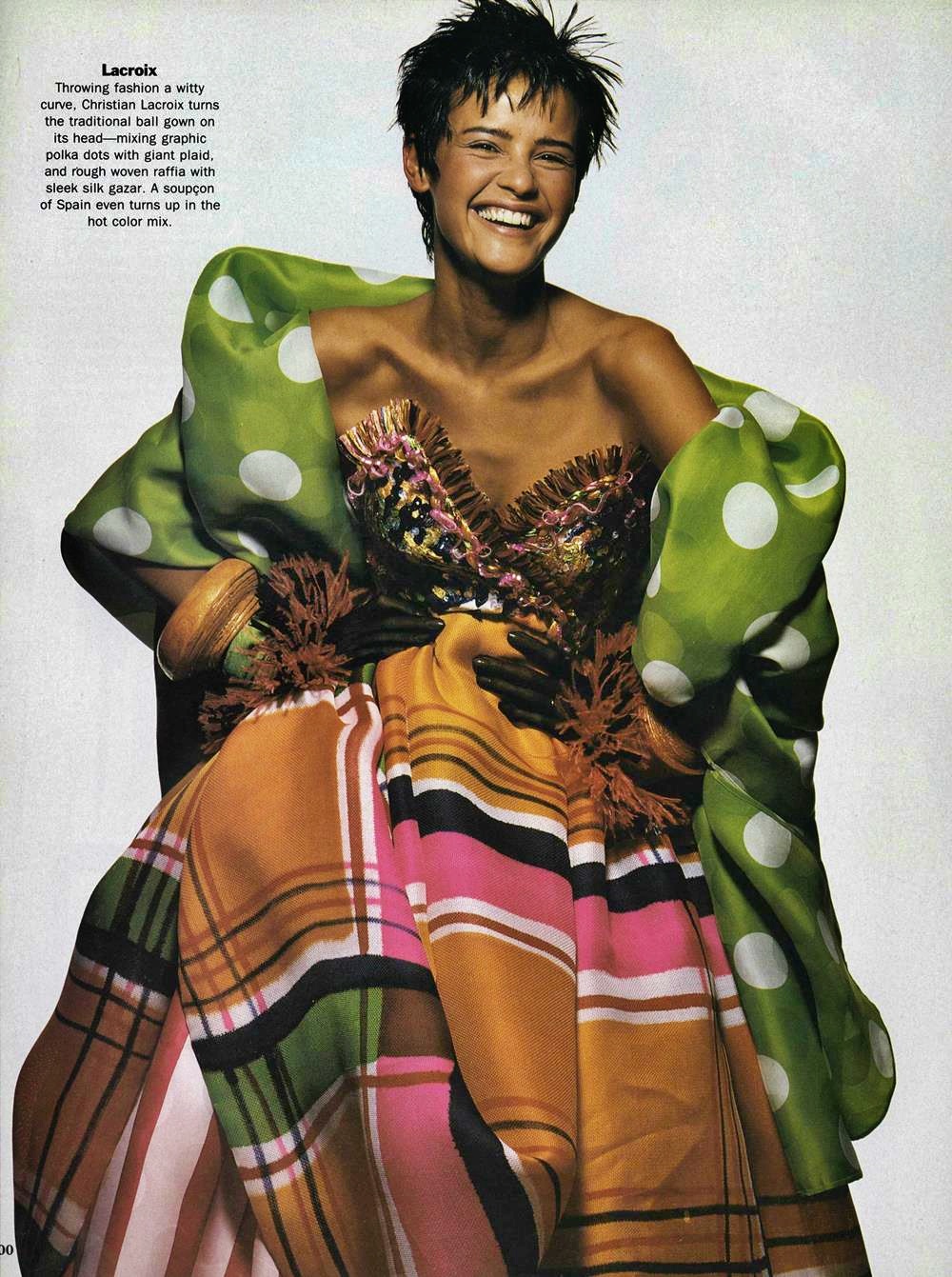 "Paris Couture" Vogue US April 1992 | Lipstick Alley