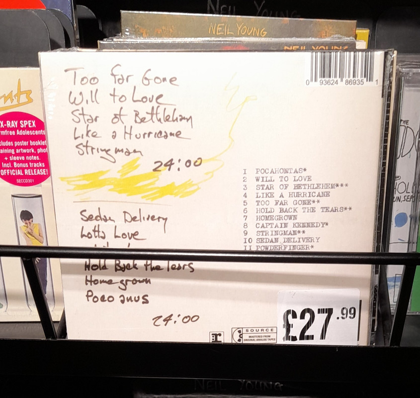 Neil Young - NYA - Chrome Dreams (1977) | Page 30 | Steve Hoffman Music ...