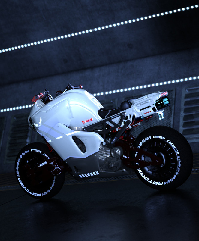 DiY Series: CP 2077'S Brennan Apollo Motorcycle For DAZ [Request]