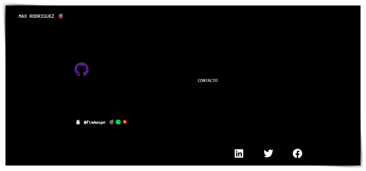 GitHub - fixmaspe/cv_maxrodriguez