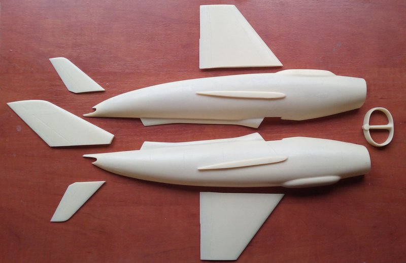 1/32 - Yakovlev Yak-36 "Freehand" resin kit by LEMKits - test model ...