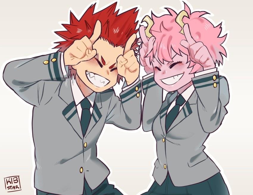 Kirishima X Mina Deviantart