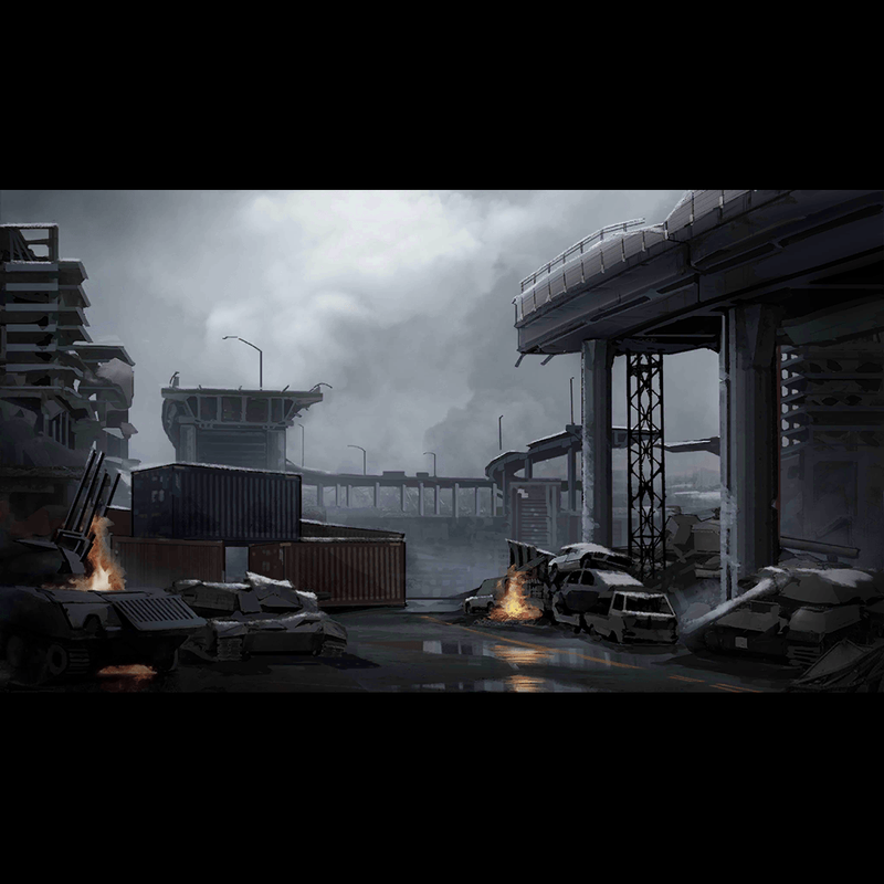 BG Ruined City — Postimages