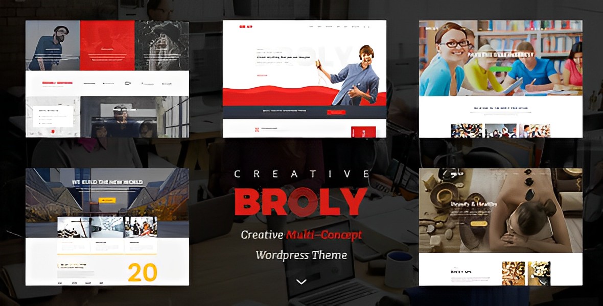 Broly – Creative Multi-Concept WordPress Theme – Bliter GPL