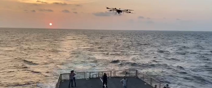 Sagar Defence Engineering’s Maritime Spotter Drone Aids Indian Navy in ... Sagar Defence Engineering’s Maritime Spotter Drone Aids Indian Navy in ...