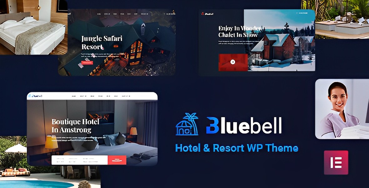 Bluebell - Hotel & Resort WordPress Theme – Bliter GPL
