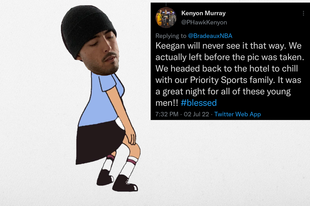 Just in case you didn't see it. Class from Keegan's Dad and explains ...