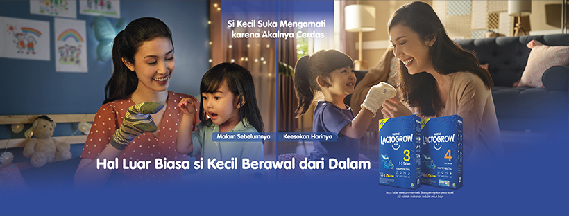 Jual Nestle Lactogrow 3 Susu Pertumbuhan Rasa Madu 1-3 tahun Box 735 g ...