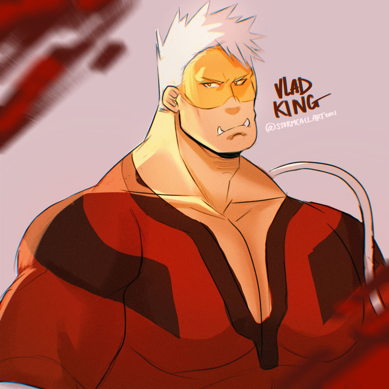 vlad king boku no hero academia drawn by stormcallart ...